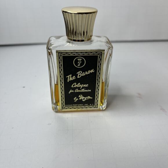 Grooming | Vintage Evyan The Baron Cologne For Men Perfume 1 Oz Glass ...